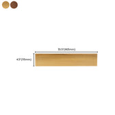 Rectangle Flooring Planks Solid Wood Interlocking Walnut Wooden Floor ...