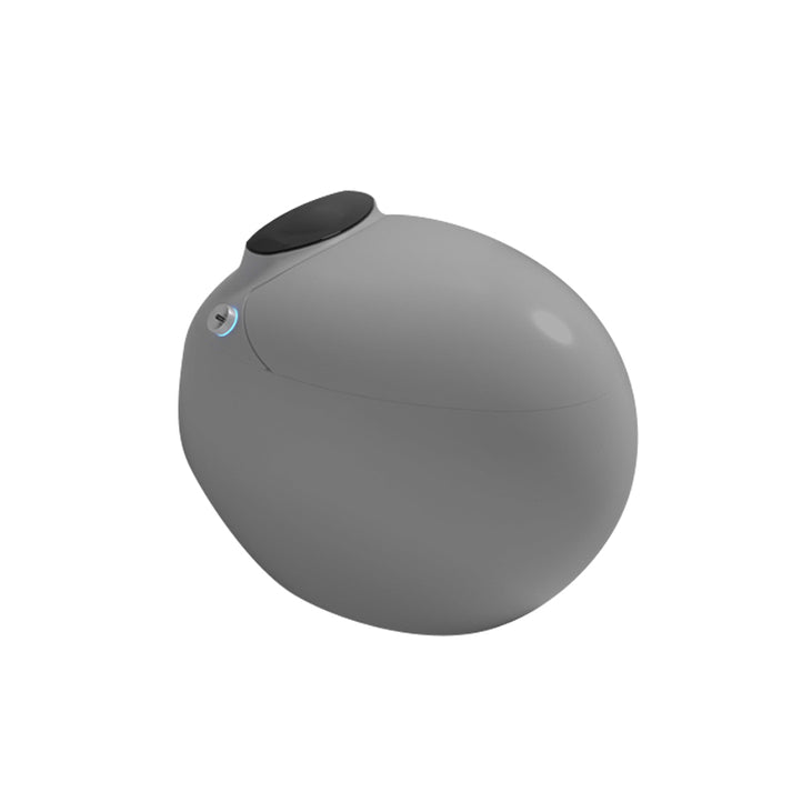 Round Floor Mount Bidet with Unlimited Warm Water Vitreous China Bidets ...