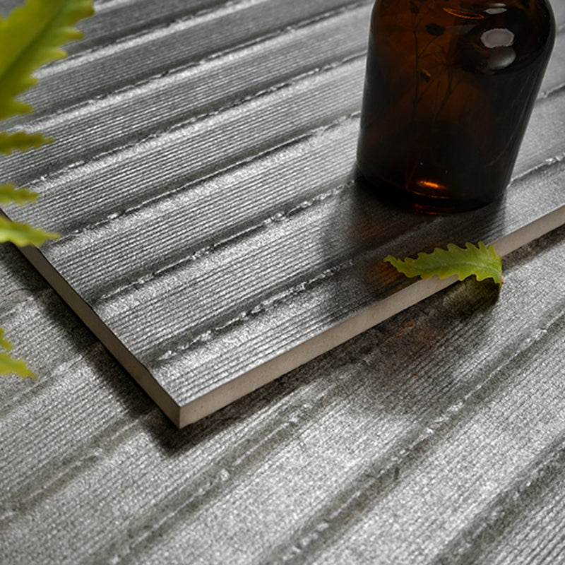 Modern Style Rectangle Wall Tile Waterproof Straight Edge Texture ...