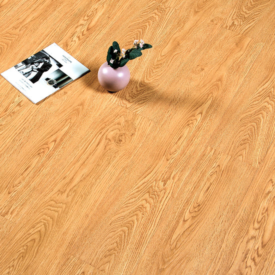 Red Wood Laminate Flooring Scratch Resistance Matte Laminate Plank ...