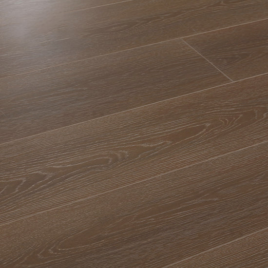 Brown Wood Laminate Flooring Scratch Resistance Matte Laminate Plank ...
