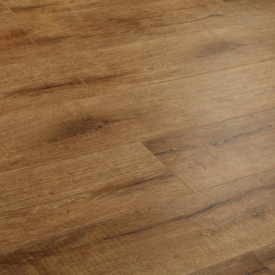 Brown Wood Laminate Flooring Scratch Resistance Matte Laminate Plank ...