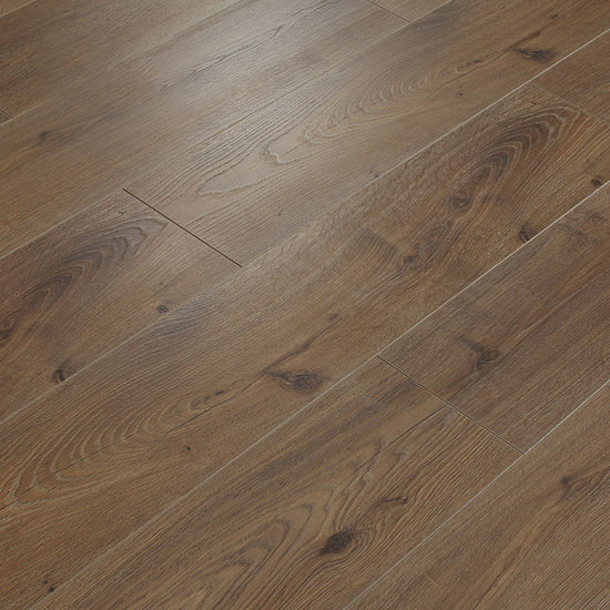 Brown Wood Laminate Flooring Scratch Resistance Matte Laminate Plank ...