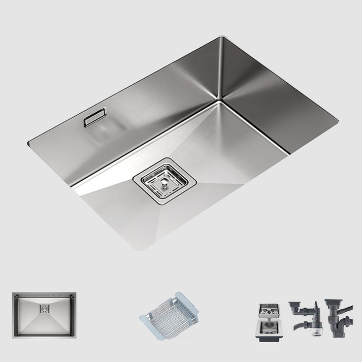 Kitchen Sink Stainless Steel Overflow Hole Design Kitchen Sink with ...