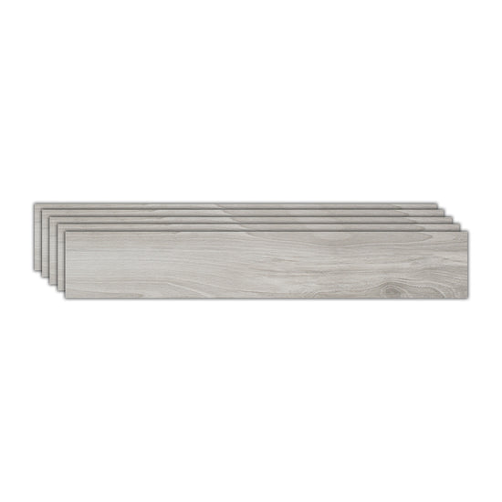 Rectangle Wooden Effect Floor Tile Straight Edge Scratch Resistant ...