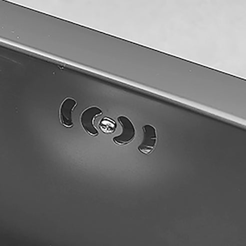 Square Stainless Steel Kitchen Sink Single Bowl Sink with Drain ...