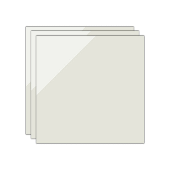 Unpatterned Contemporary Wall Tiles Natural Stone Square Tiles - Clearhalo