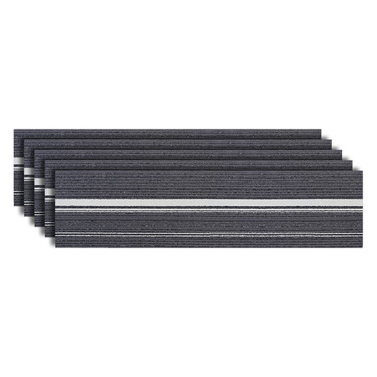 Loose Lay Carpet Tiles Ombre Print Fade Resistant Carpet Tiles - Clearhalo