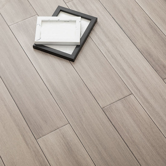 Traditional Wood Flooring Tiles Click-Locking Water Resistant Trim ...