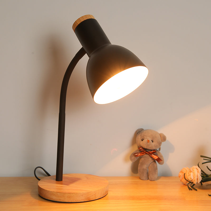 Modern Style Dome Table Light 1 Head Metallic Standing Table Lamp in ...