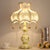 Braided Trim Night Table Light Romantic Pastoral Fabric Single Beige ...
