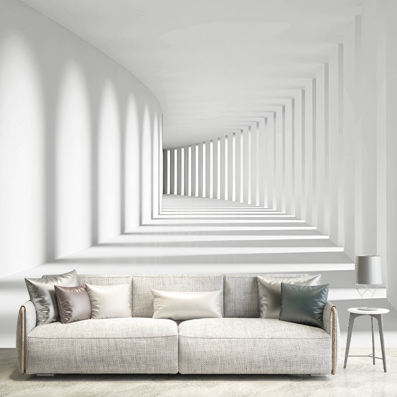 Extra Large Modern Wall Murals Light Color 3D Print Outspread Zone Wall ...