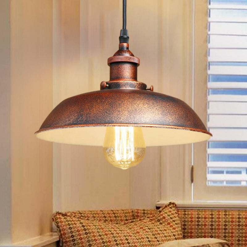 Rusted Iron Ceiling Lamps Studio 35 Iron And Wood Pendant Light (Rust