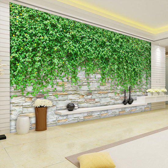 Photo Style Leafy Wall Mural Extra Large Wall Mural for Home Decor ...