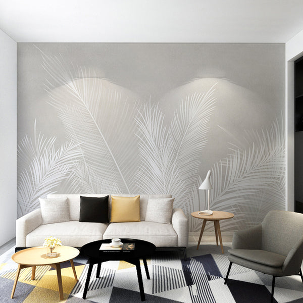Pastel Bambusa Multiplex Wall Covering for Accent Wall Contemporary ...