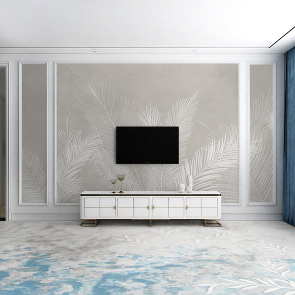 Pastel Bambusa Multiplex Wall Covering for Accent Wall Contemporary ...