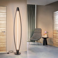 Geometric Standing Lamp Nordic Acrylic Black/White/Gold LED Reading ...
